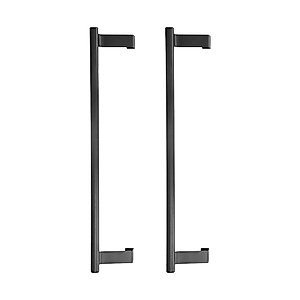 Greensen Kitchen Towel Holder Over Door Towel Rail Stainless Steel, Over The Door Towel Rail Tea Towel Holder for Cupboard Doors and Drawers, Towel Rack for Kitchen and Bathroom, No Drilling(36CM)