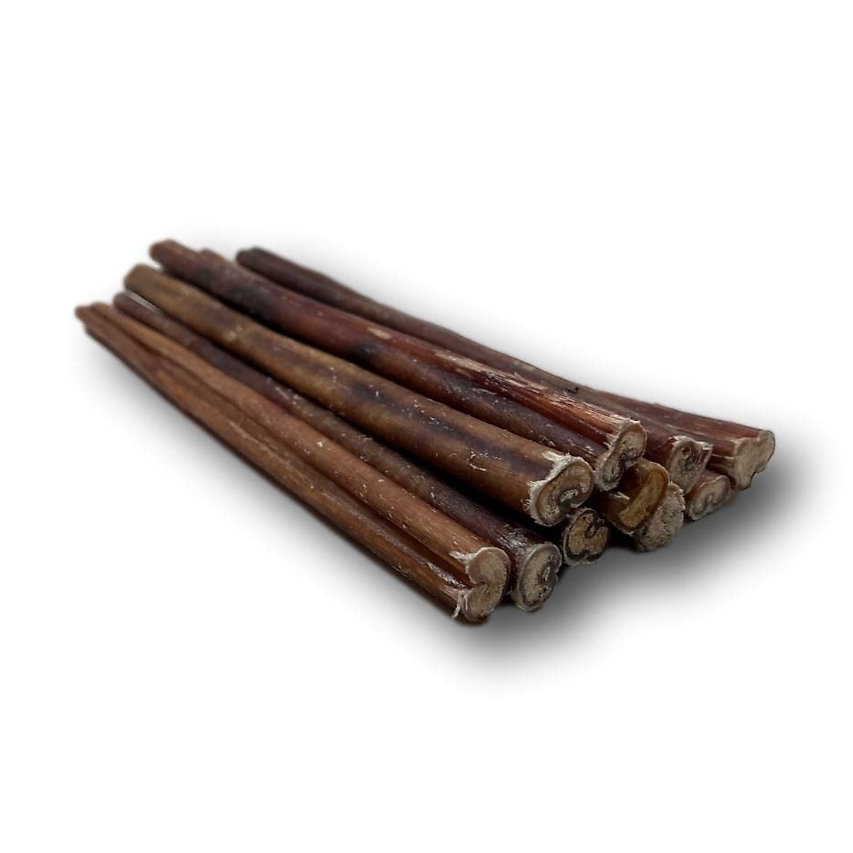 Top Dog Chews - 12 Inch Standard 12 Pack Bully Sticks, Long Lasting, 100% Natural Beef, Free Range Grass Fed, High Protein, Supports Dental Health Dog Treat for Medium & Large Dogs, 12 Pack