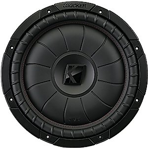 Kicker CompVT 12-Inch (30cm) Subwoofer, SVC, 2-Ohm, 400W