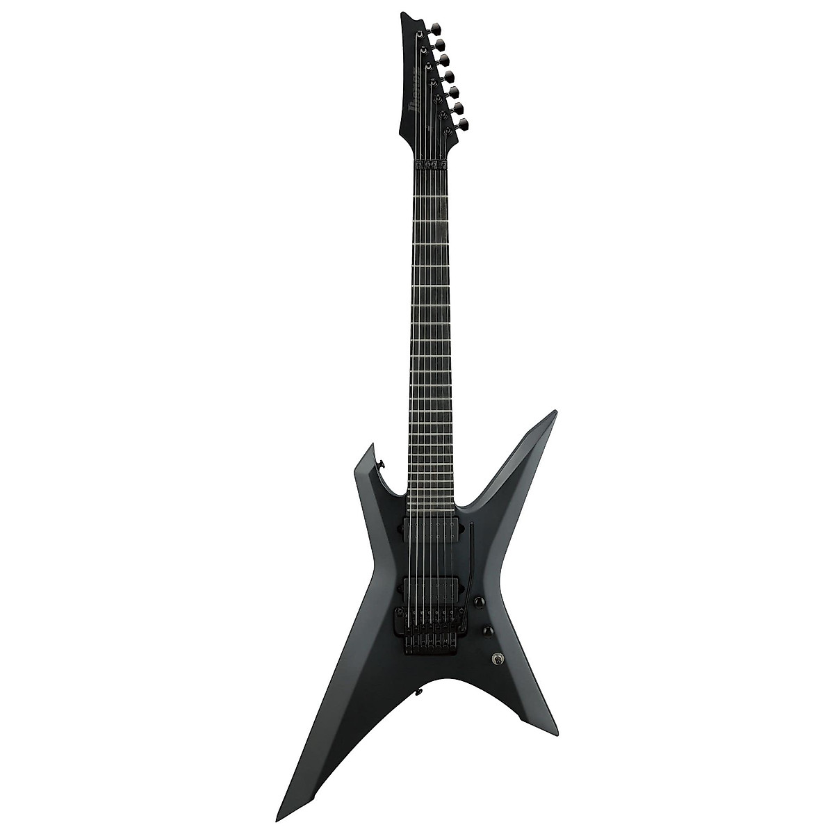 Ibanez Iron Label Xiphos 7-string - Black Flat