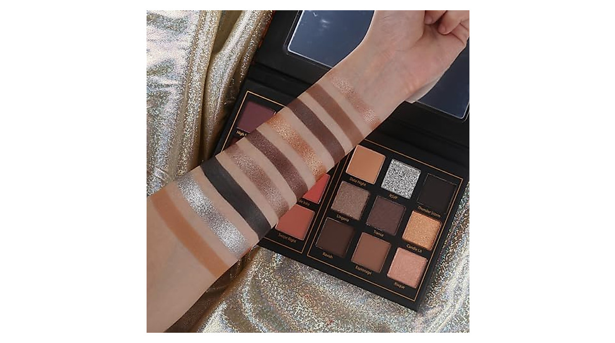Prism Makeup 18 Colors Eyeshadow Palette: Bold & Matte