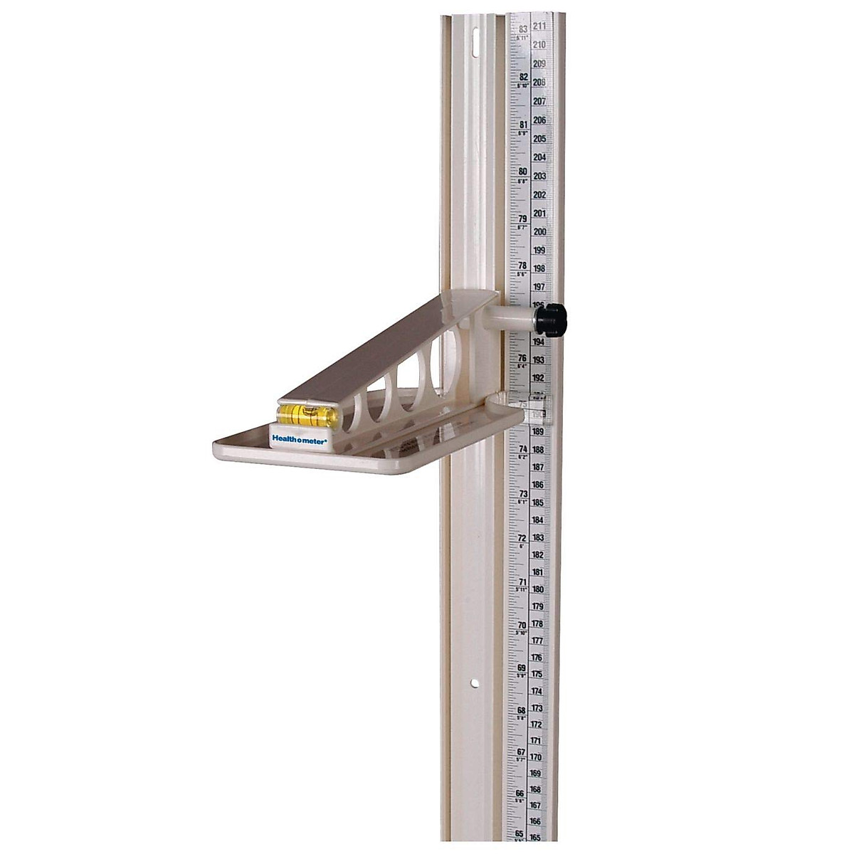 Health O Meter PORTROD Height Rod, Wall Mount, Model Range 24" - 83" x 1/16" Increment, Kit Included for Mounting on Wall
