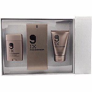9ix Rocawear By Jay-Z For Men Edt Spray 3.4 Oz & Aftershave Balm 3.4 Oz & Deodorant Stick 2.6 Oz