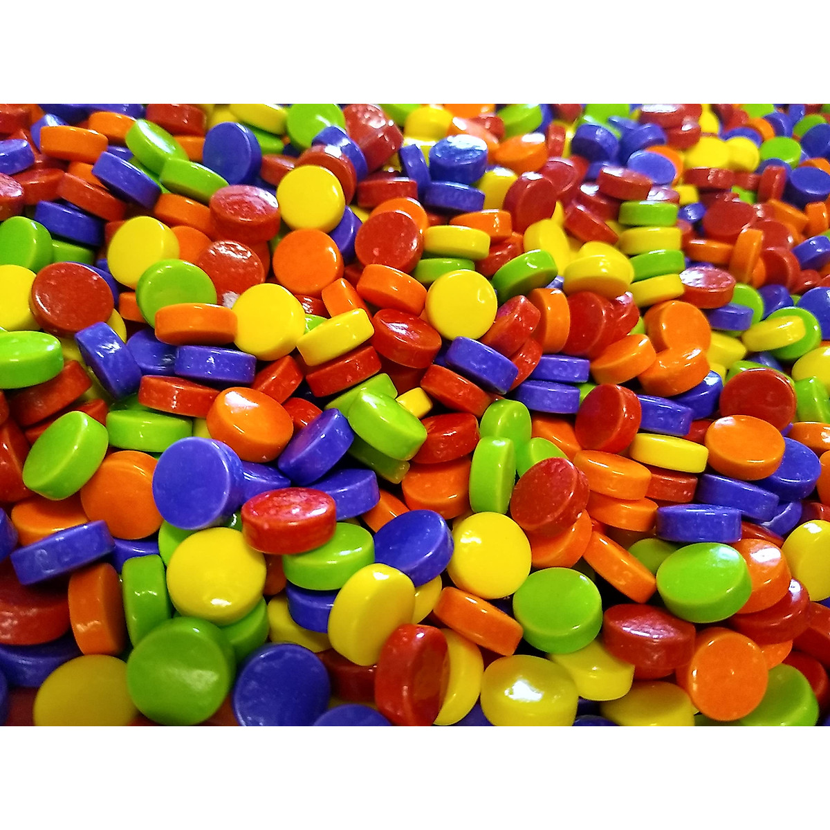 Pucker Ups - 2 lbs/32 oz of Assorted Fresh Delicious Sweet Tart Sour Candy - Lemon Lime Orange Blue Raspberry Cherry