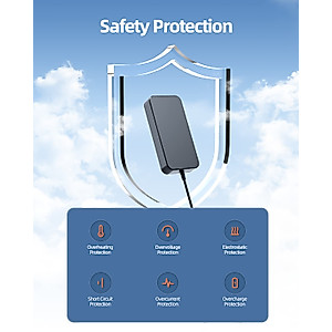 19.5V AC Charger Fit for LG 32" 34" 34UC80-B 34UM95C-P 34UB88 34UB88-P 34UC87C-B 34CB98 34CB88 34UC88-B Power Supply Adapter Cord