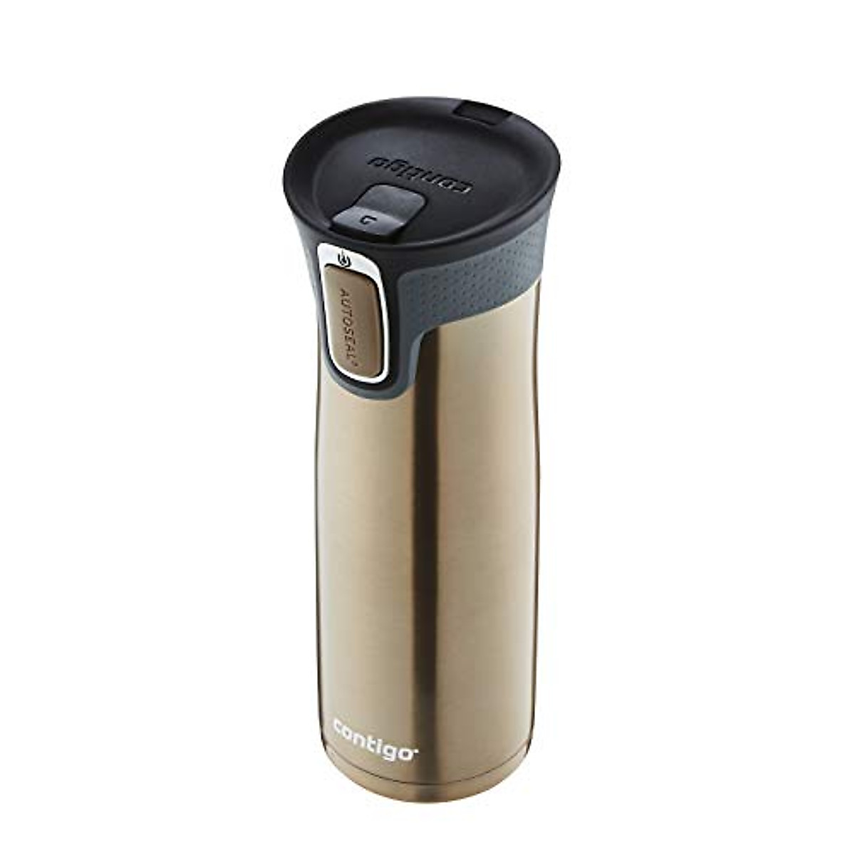 Contigo AUTOSEAL West Loop Vaccuum-Insulated Stainless Steel Travel Mug, 20 oz, Latte