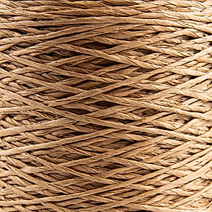 Sensy Premium 274 Yards Raffia Yarn (Latte)