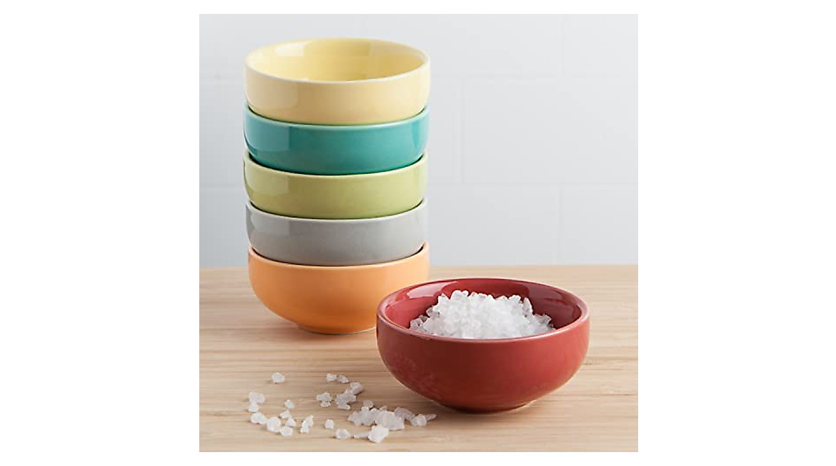 Now Designs Canyon Stoneware Pinch Bowl Set - 6 Pieces