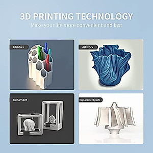 MEYHLEEYA PLA 3D Printer Filament, Neatly Wound PLA Filament 1.75mm Dimensional Accuracy +/- 0.02mm, Fit Most FDM 3D Printers, Good Vacuum Packaging Consumables, 1kg Spool (2.2lbs), 330 Meters,RED