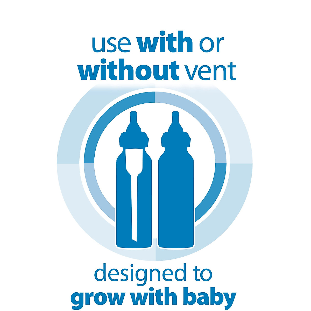 Dr. Brown's Natural Flow Anti-Colic Baby Bottles - Pink - 8oz - 6pk