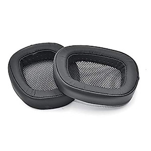 G433 Ear Pads Replacement Ear Cushion Compatible with Logitech G433 G233 G-pro Headphones (Black pu)