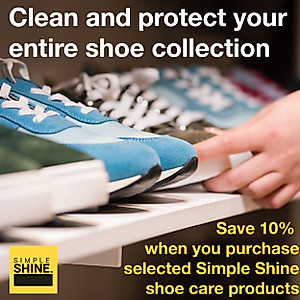 Simple Shine. Suede Shoe Cleaner - Premium Suede Brush Nubuck Cleaner Crepe Brush and Suede Eraser Set | Suede Brush for uggs | Complete Shoe Cleaning Bristle Brushes Kit for Nap Care