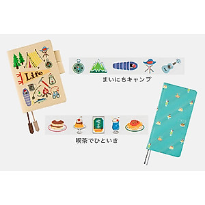 Hobonichi Techo Accessories Plus x Hobonichi: Deco Rush - What a feast!