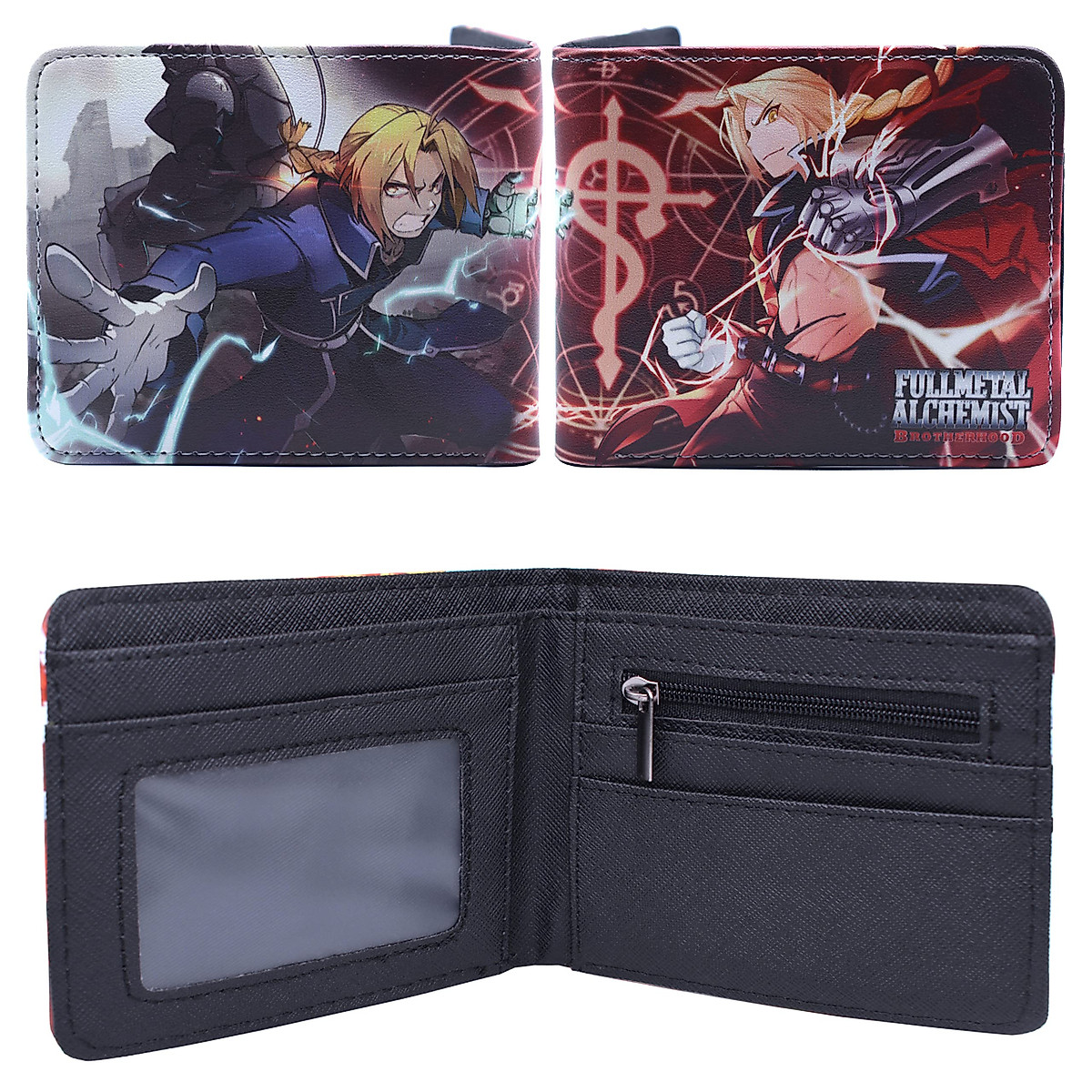 Amatensu Anime Characters Winry Rockbell wallet Alphonse Elric wallet Edward Elric wallet A