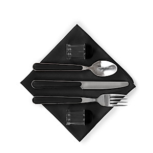 ONIVA - a Picnic Time brand - Disney Nightmare Before Christmas Jack Pranzo Lunch Bag - Insulated Lunch Box with Picnic Set - Lunch Cooler Bag, (Black)