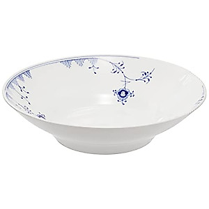 Royal Copenhagen 1017485 Blue Elements Deep Plate Plate, 9.4 inches (24 cm), Wedding Gift