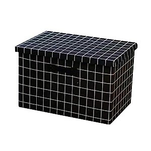 Holibanna Cube Storage Organizer Collapsible Storage Boxes Folding Storage Box Clothing Shoes Storage Basket with Lid Cloth Storage Bins Storage Containers