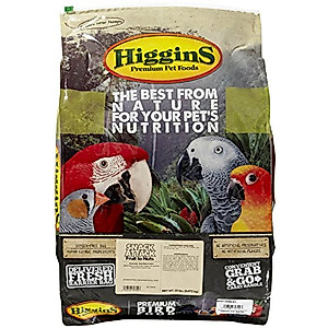 Higgins 466702 Higg Avian Fruit To Nut Treat For Birds, 20-Pound