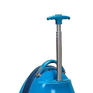 Rockland Jr. Kids' My First Hardside Spinner Luggage,Telescoping Handles, Shark, Carry-On 19-Inch