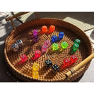 11 Pairs 3D Dice Earrings Funny Weird Aesthetic Cool Quirky Cute Kawaii Indie Earrings for Women