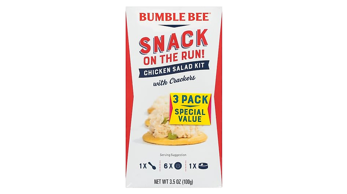Bumble Bee Chicken Salad Kit Ready to Eat Protein Snack