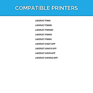 LD Products Compatible Replacement for HP 51X Q7551X High Yield Toner Cartridge for Laserjet M3035 MFP, P3005d, P3005n, M3027x MFP, M3035xs MFP, P3005, P3005dn, M3027 MFP, P3005x (Black, 2-Pack)