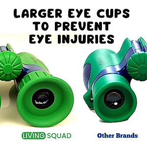 Binoculars for Kids 8x21 High-Resolution - Kids Binoculars Gift Set for Boys & Girls, Shockproof & Compact for Bird Watching, Travel, Hiking, Camping, Hunting, Children Outdoor Gear