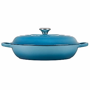 Le Creuset Enameled Cast Iron Signature Braiser, 5 qt. , Caribbean