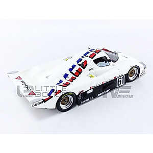 Tecnomodel Mythos - Collectible Model Car, TM18138A, White/Black