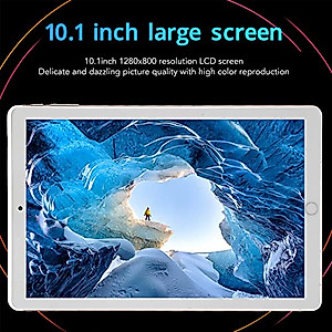 Acogedor 10.1 Inch Tablet, Quad Core 4GB RAM 64GB ROM, Support 3G Calls, Dual Card Dual Standby, 1280x800 Resolution LCD Screen, 5500mAh Battery