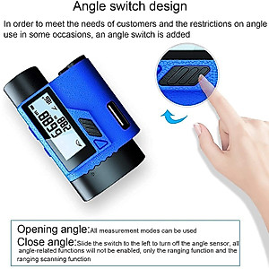 FEABCR Golf Rangefinder,6X Laser Distance Finder,Rangefinder telescope handheld outdoor distance measuring instrument golf height measurement speed angle measurement for Golfing, Hunting, Target Shoot