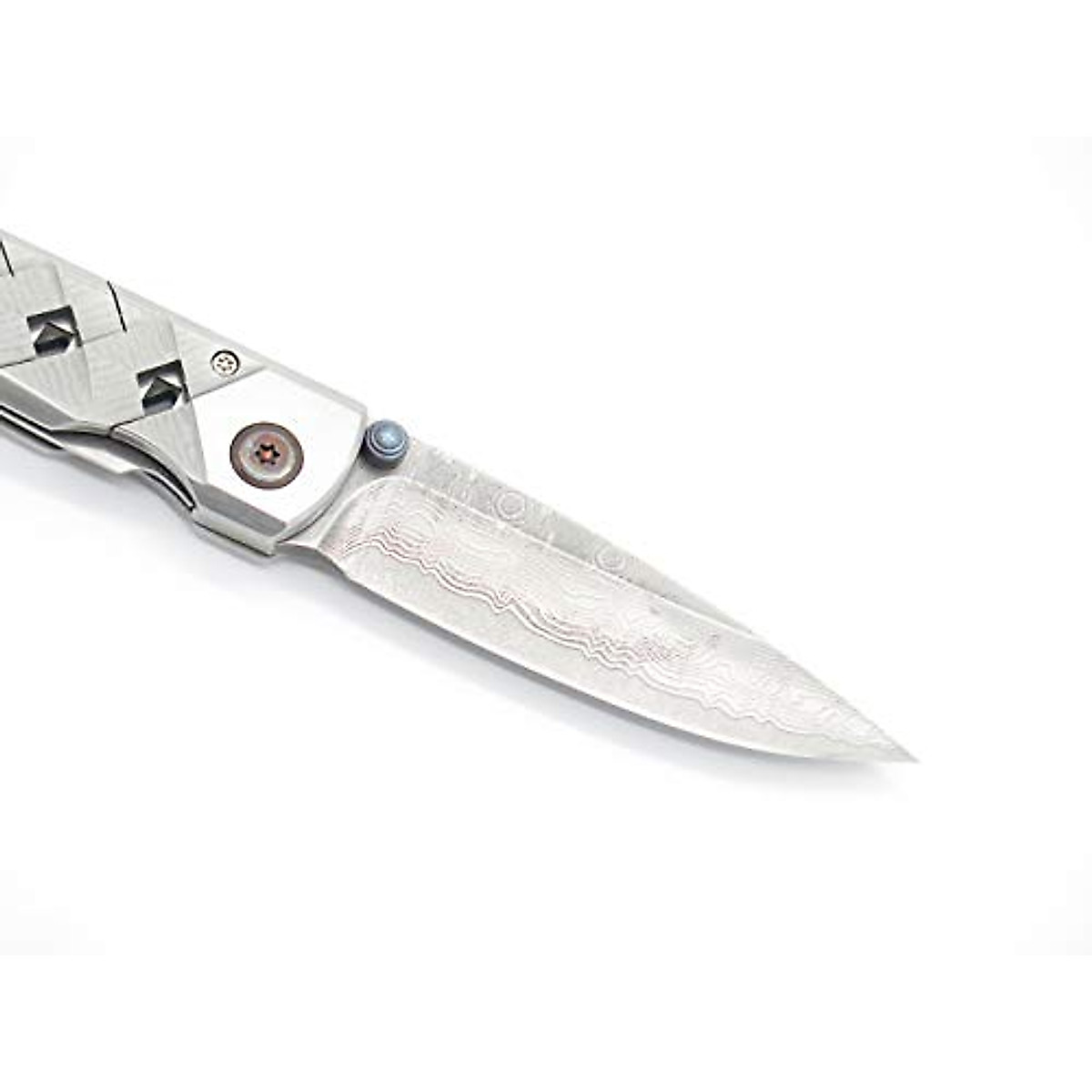 Mcusta Seki Japan Yoroi MC-37D VG-10 San Mai Damascus Small Folding Pocket Knife