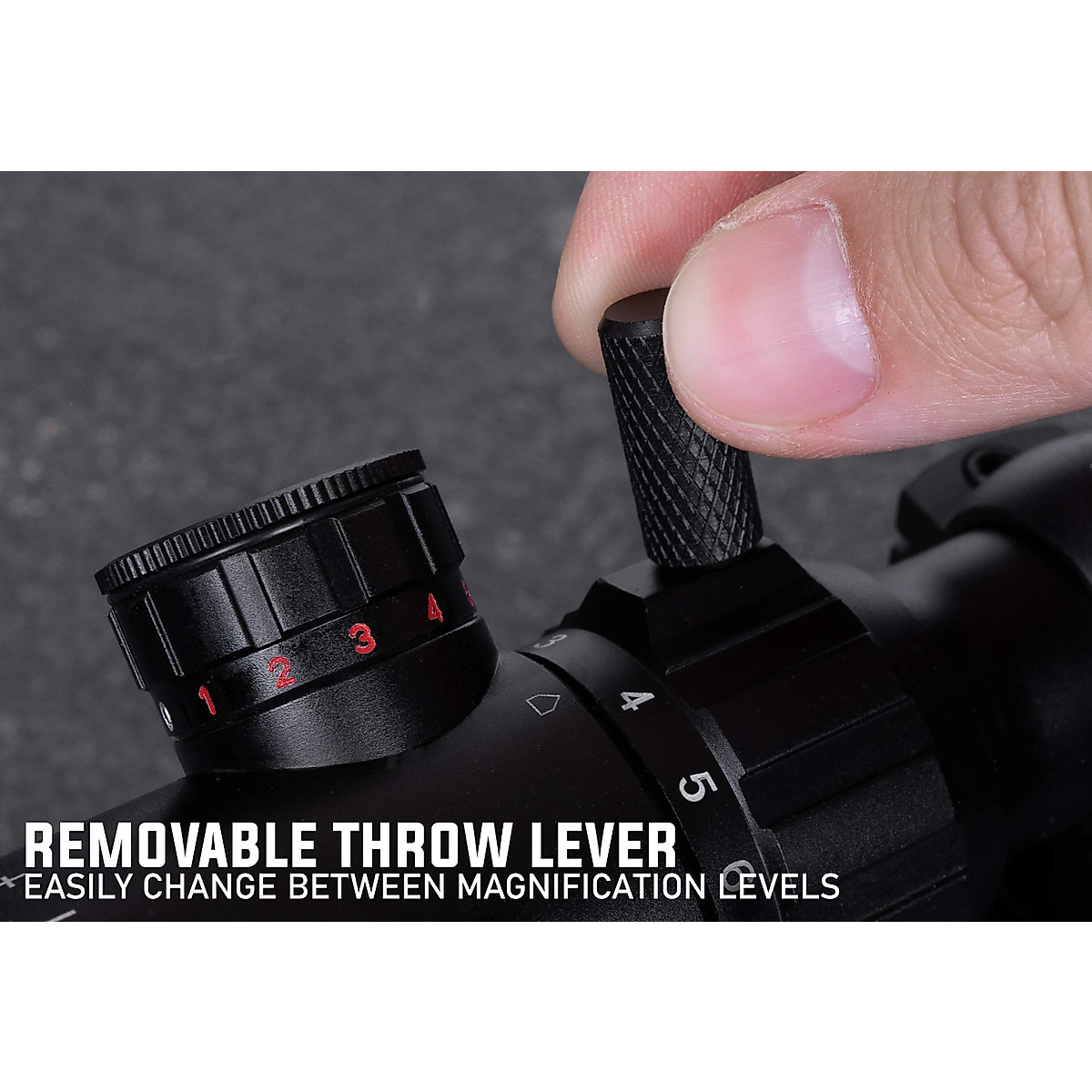 Monstrum 3-9x32 Rifle Scope with Rangefinder Reticle and Medium Profile Scope Rings | ZR252 Quick Release Scope Mount | Bundle