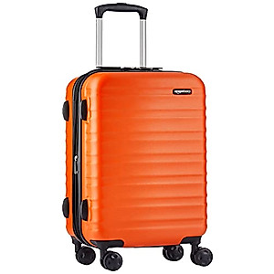 Amazon Basics 21-Inch Hardside Spinner, Orange