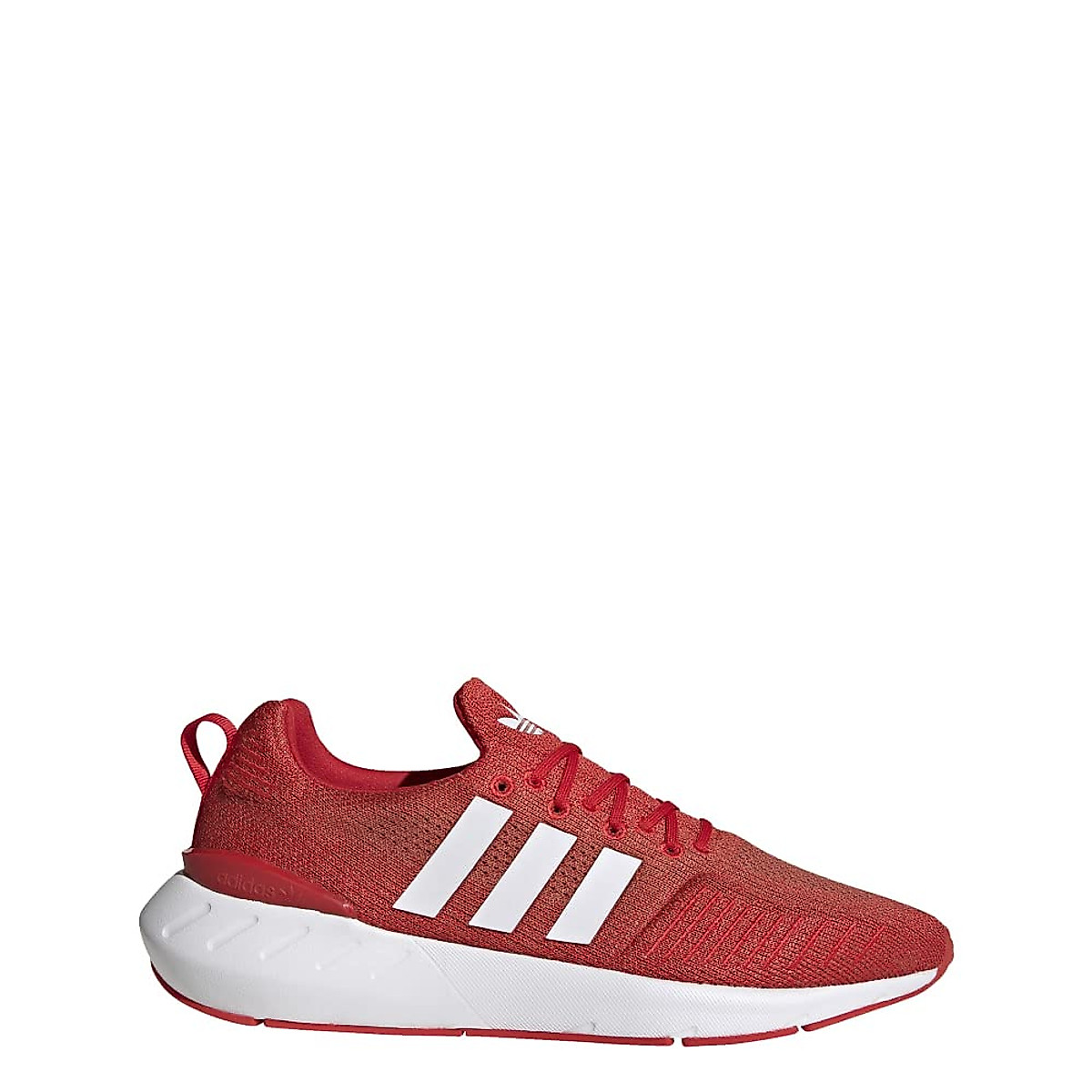 adidas Men's Swift Run 22 Sneaker, Vivid Red/White/Altered Amber, 10