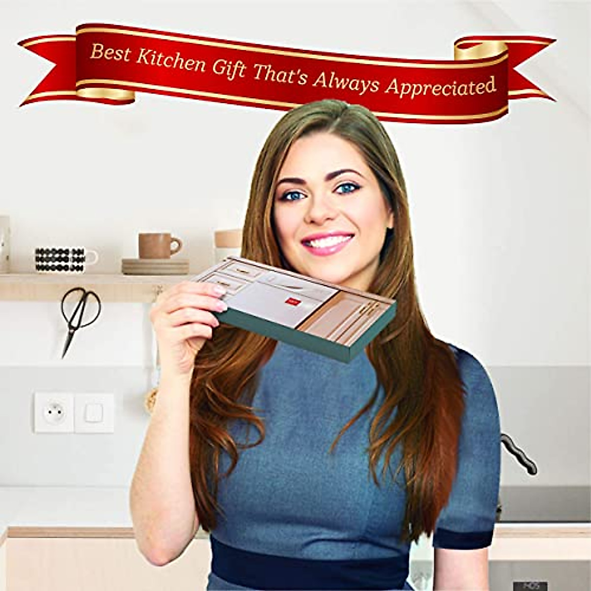 Dishwasher Magnet, Clean Dirty Sign Indicator for Dishwasher Easy to Read and Strong Slide for Changing Signs, Sleek and Convenient Design, Heavy Duty Magnet with Optional Stickers