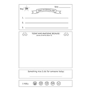 Gratitude Journal for Kids: A 90 Day gratitude journal with daily writing prompts to help kids practice gratitude and mindfulness in under 3 to 5 minutes a day