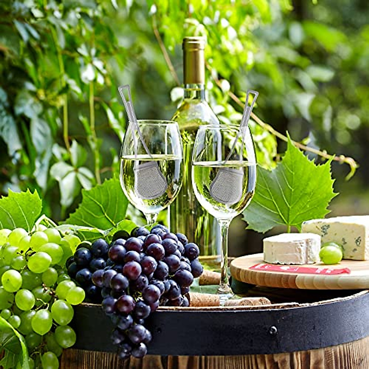 Wine Filter,Removes Histamine and Sulfites,Stop it Wine Allergies,Purifies Wine without Compromising Taste and Purity-The Most Special Gift for Mother's Day(Pack of 8)