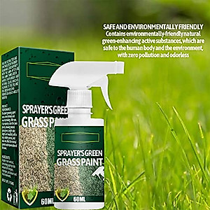 Green Grass Lawn Spray, Lawn Paint Lawn Colorant, Grass Paint For Lawn, Natural Green Spray Paints For Lawn And Lawn Paints, Lawn Colorant Turns Spots Green Again Environmentally Friendly