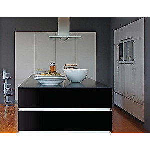 d-c-fix Decorative Self-Adhesive Film, Glossy White, 26" x 78" Roll, 2-Pack