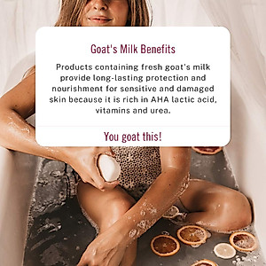 Nature by Canus Bar Soap, With Fresh Canadian Goat Milk, Vitamin A, B3, Potassium, Zinc, and Selenium White Goat's Milk, 5 Ounce (Pack of 1) (Model: 9924)