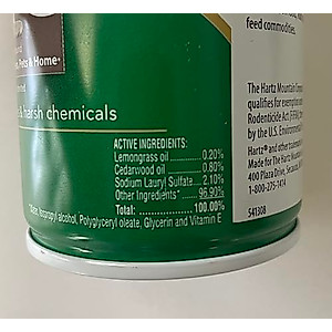 Hartz Nature’s Shield Flea & Tick Spray Treatment for Dogs, Natural and Effective Flea & Tick Prevention and Protection for Dogs with Cedarwood and Lemongrass Oil, 14 Ounces