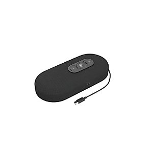 RayBit USB Speakerphone, Conference Computer Speakers with Microphone for Home Office Calls, 360 Degree Enhanced Voice Pickup, Noise Reduction, Echo Cancellation, Compatible with Zoom, Teams, Skype