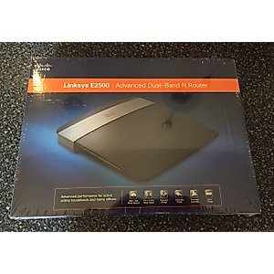 Linksys E2500 (N600) Advanced Simultaneous Dual-Band Wireless-N Router