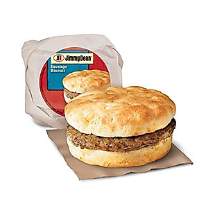 Jimmy Dean, Butcher Wrapped, Sausage & Biscuit, 3.5 oz (12 count)