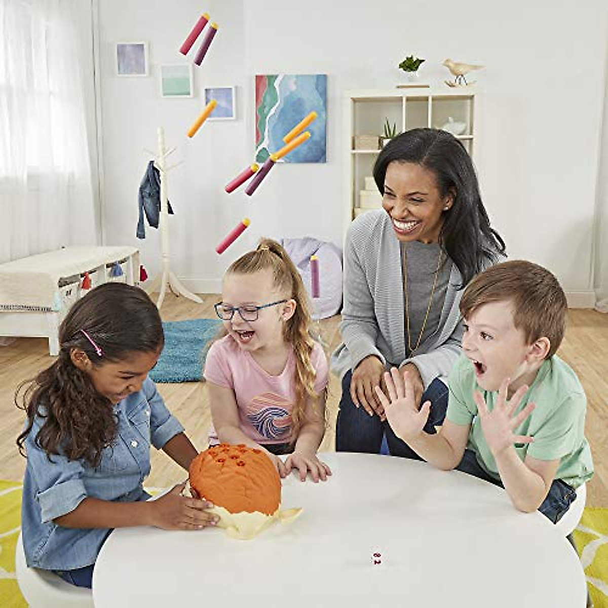 Hasbro Gaming Porcupine Pop Game for Kids Ages 4 & Up