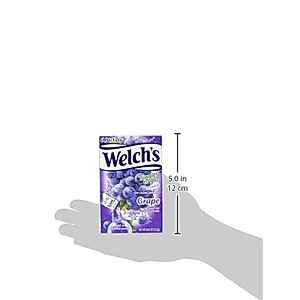 Welch's Singles To Go Water Drink Mix - Grape Powder Stick Packets (12 Boxes with 6 Packets Each - 72 Total Servings)