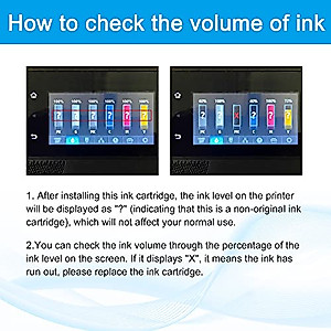 LCL Compatible Ink Cartridge Pigment Replacement for HP 727 XL C1Q12A B3P22A 300ML High Yield DesignJet T1500 T2500 T2530ps T920 T930 T930 T1530 Designjet T3500 (1-Pack Matte Black)