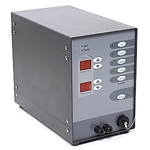 CNCEST 16.1 * 12 * 10.2inch Automatic CNC Spot Welder 110V/100W，Automatic Pulse Argon CNC Spot Welding Machine 600A Jewelry Welder Repair Tool，For Pure Gold Welding/Jewelry Repair Welding