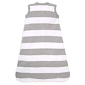 Burt's Bees Baby Unisex Baby Wearable Blanket, 100% Organic Cotton Beekeeper, Swaddle Transition Sleep Bag Medium